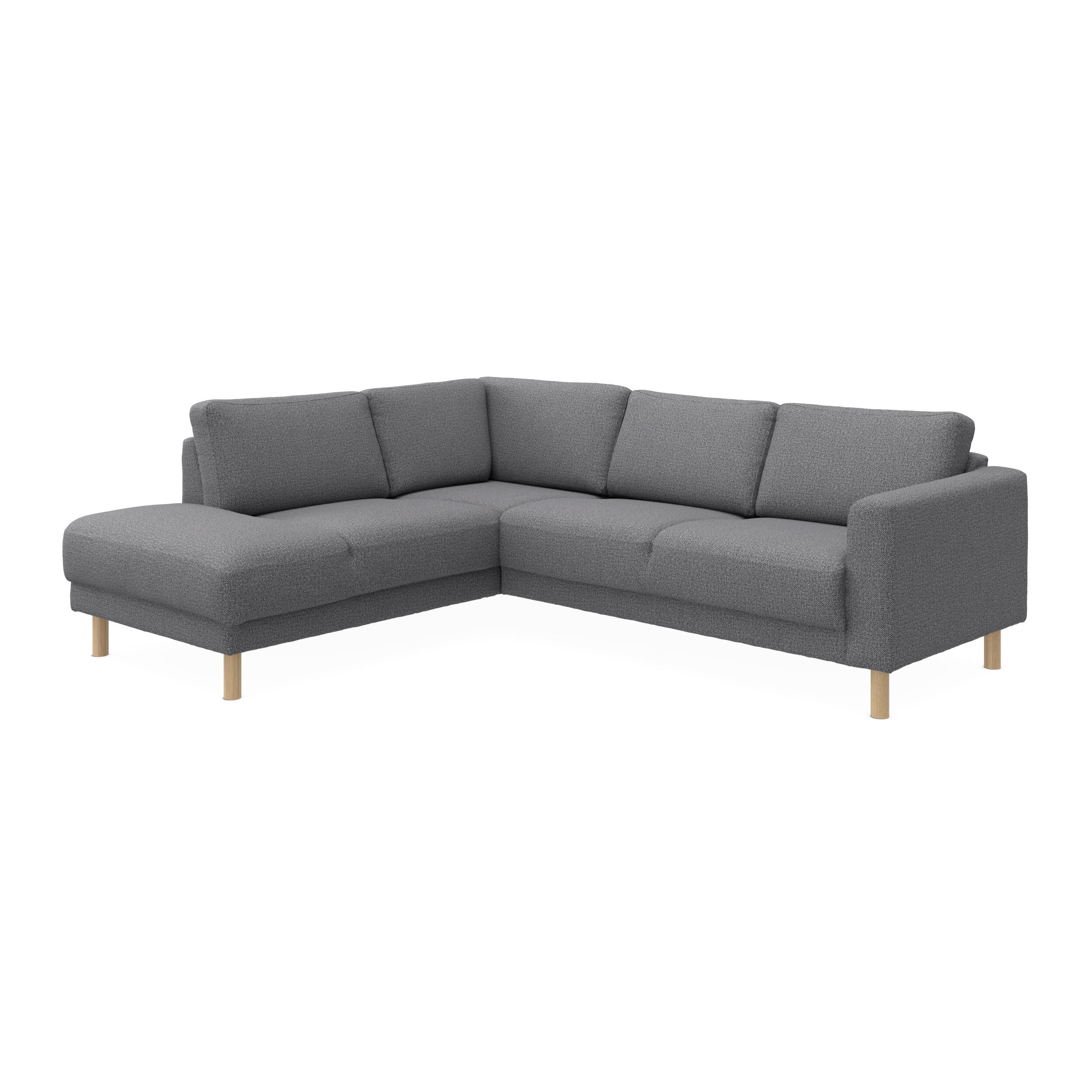 cleveland vänstervänd soffa med divan
